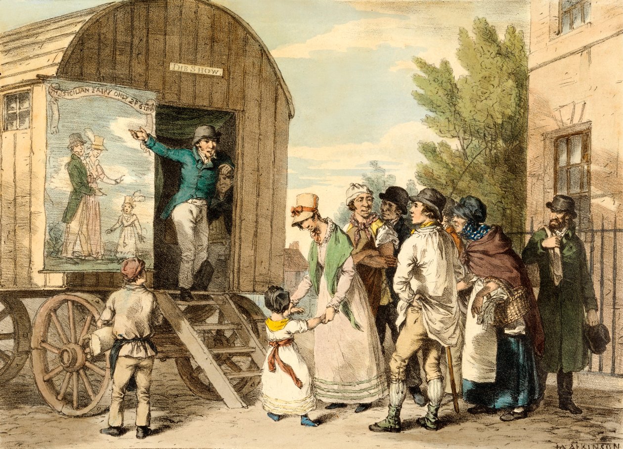 The Show, pub. c1821 by John Augustus Atkinson