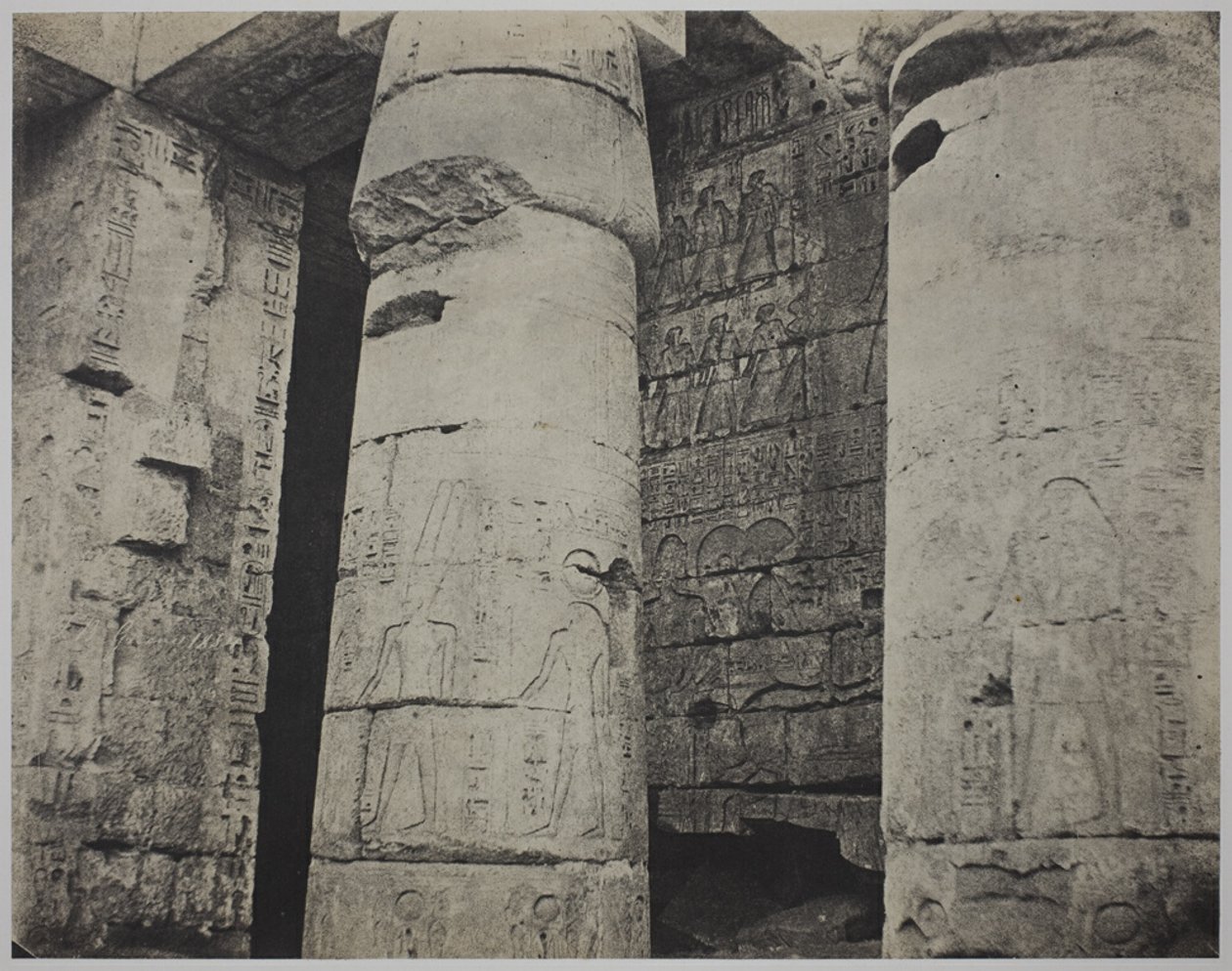 Medinet Habu, Mortuary Temple of Ramses III, Left Wall