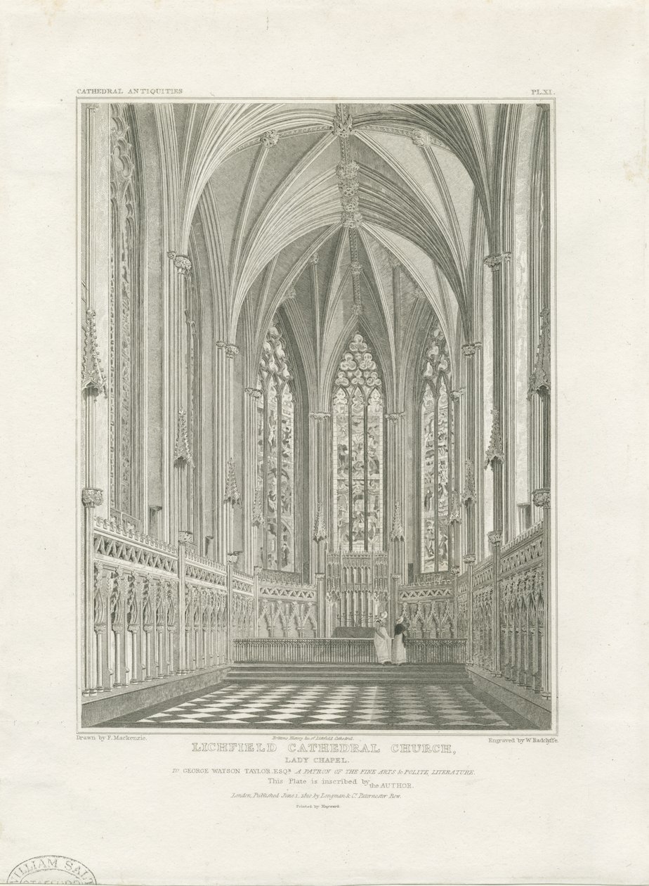 Interior of Lichfield Cathedral - Lady Chapel