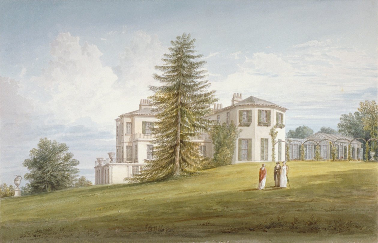South-west View of Bromley Hill, Bromley, Kent