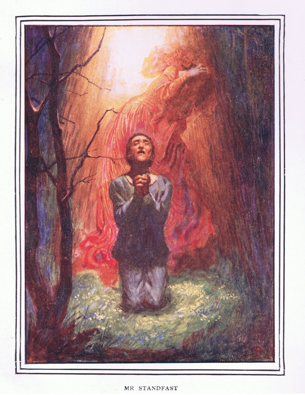 Mr Stand Fast by John Byam Liston Shaw: Buy fine art print