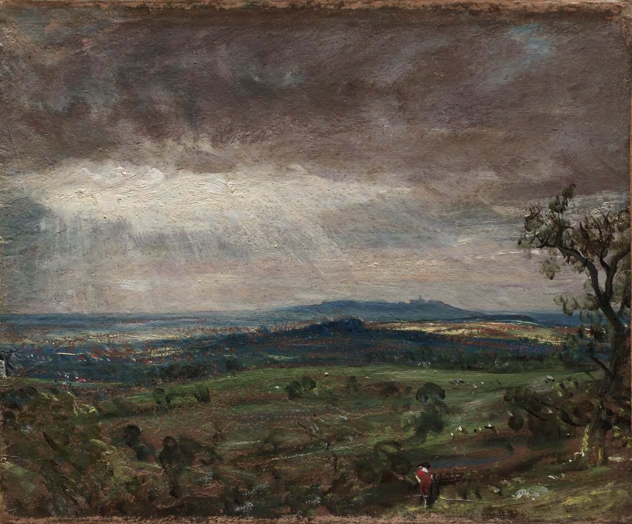 Hampstead Heath, Looking Toward Harrow, circa 1821