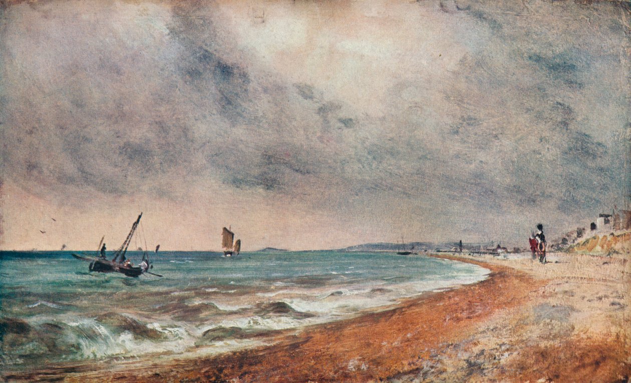Hove Beach, with Fishing Boats by John Constable