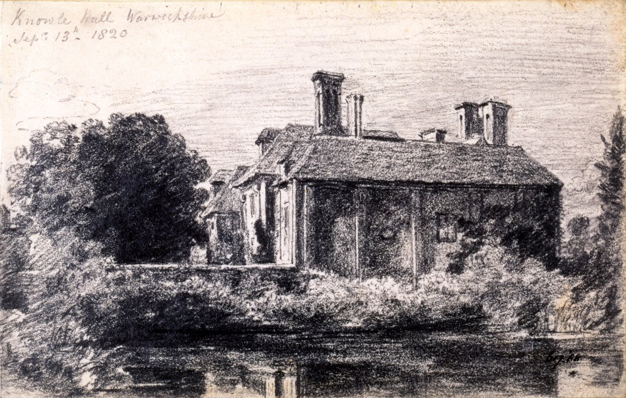 Knowle Hall by John Constable: Buy fine art print
