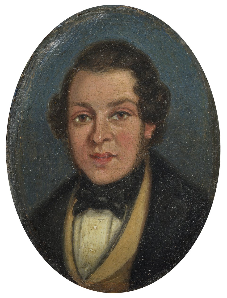 Miniature: Portrait of Abram Constable, Brother of the Artist