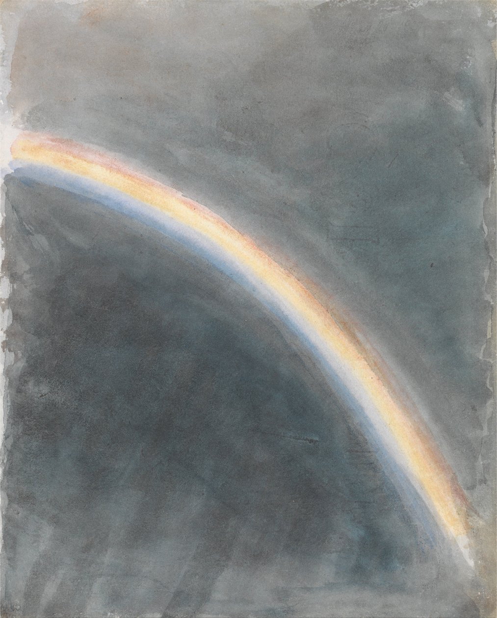 Sky Study with Rainbow by John Constable: Fine art print