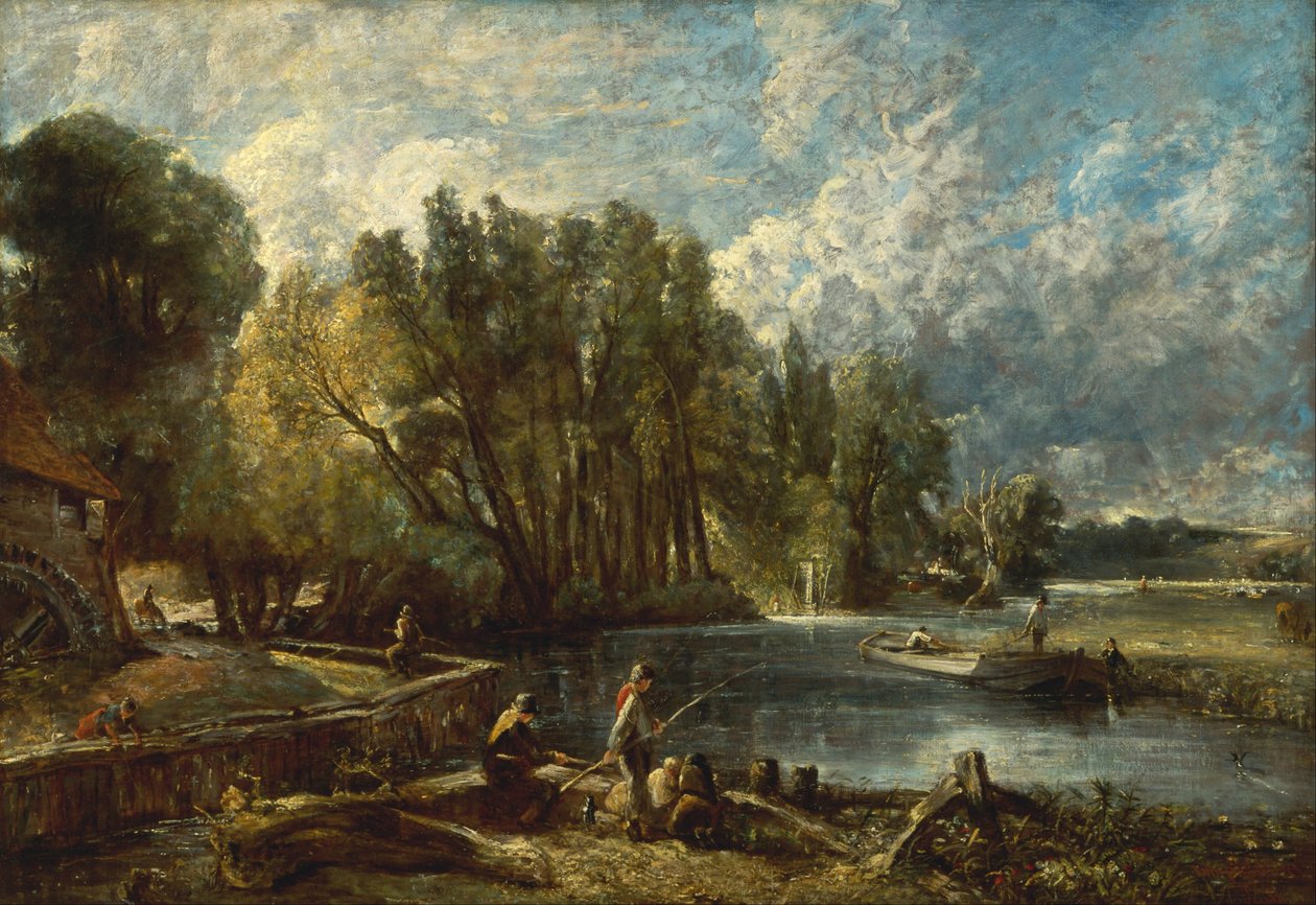 Stratford Mill by John Constable: Premium art reproduction