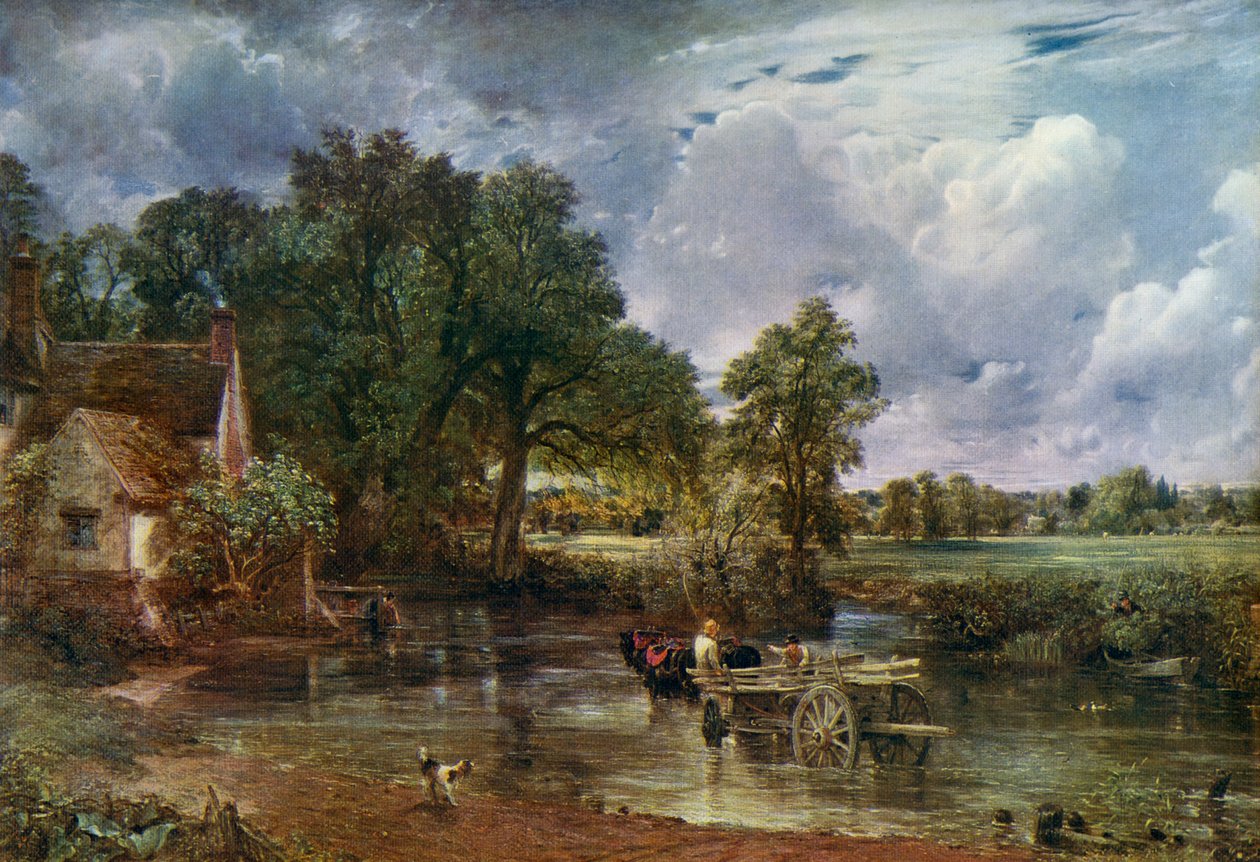 The Hay Wain by John Constable: Premium art reproduction