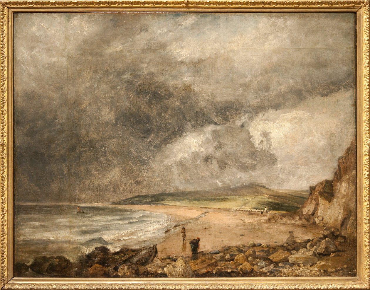 Weymouth Bay Approaching Storm by John Constable