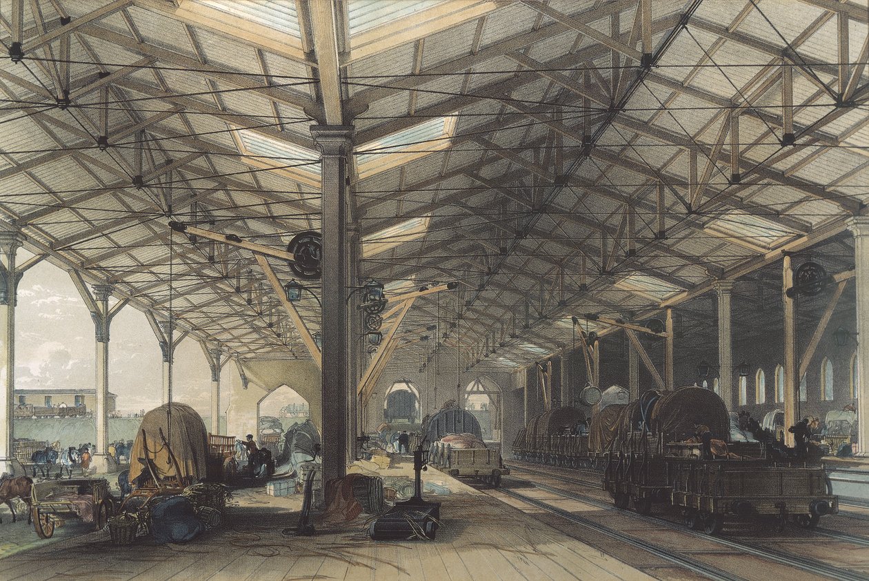 Goods Shed, Bristol, Great Western Railway, 1846