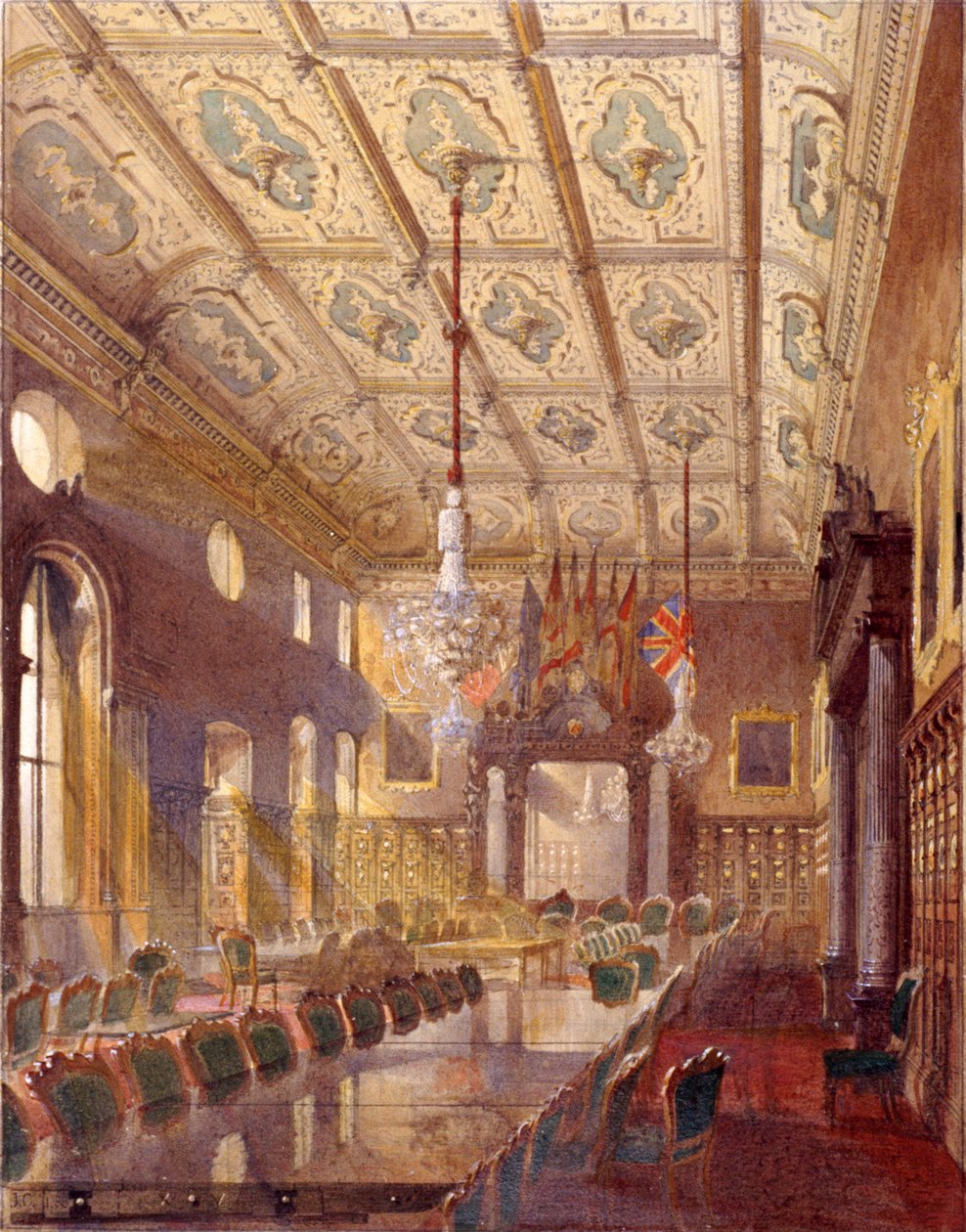 Ironmongers Hall, London, 1888 by John Crowther