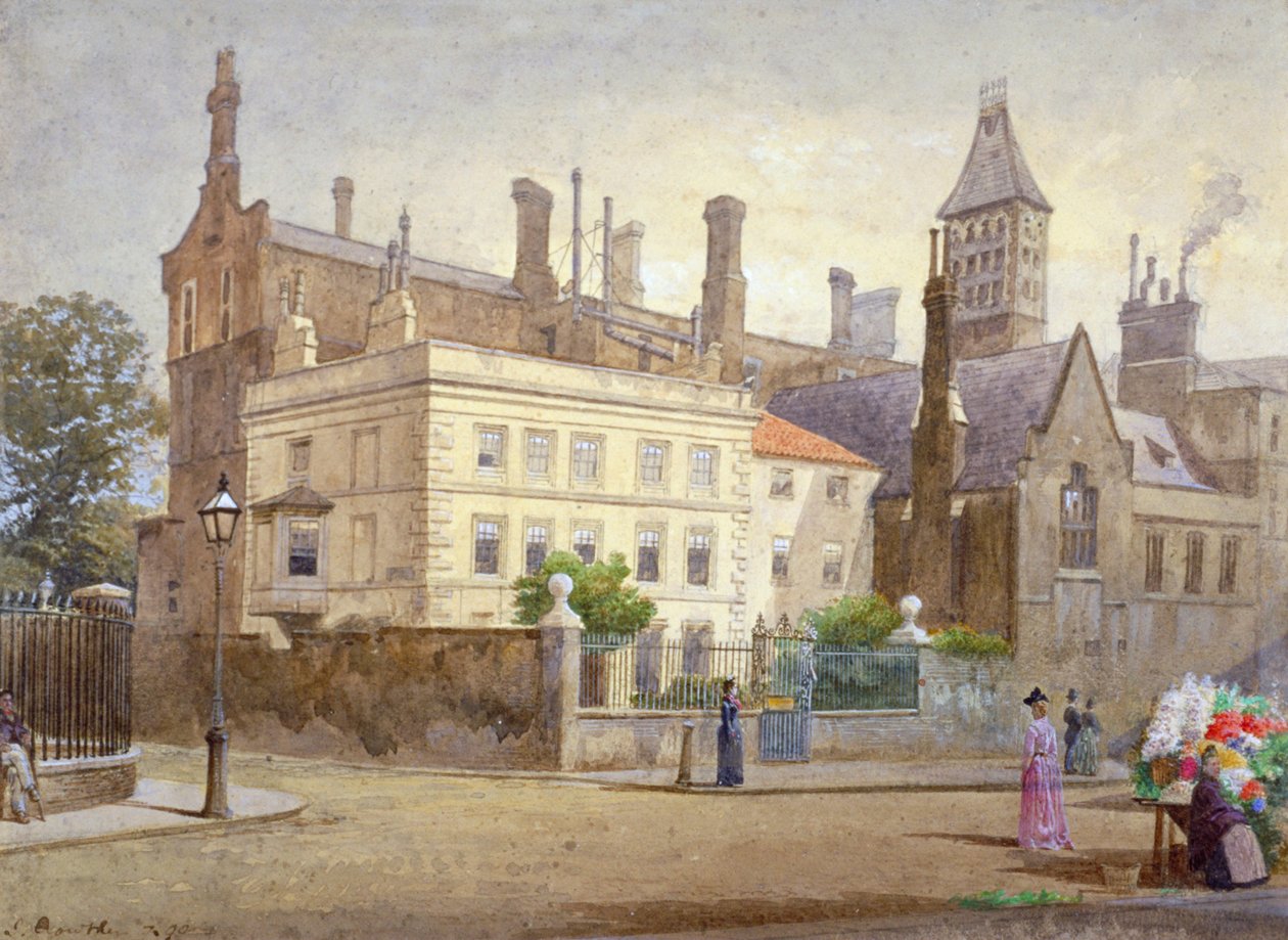 View of Whitelands House, King's Road, Chelsea, London