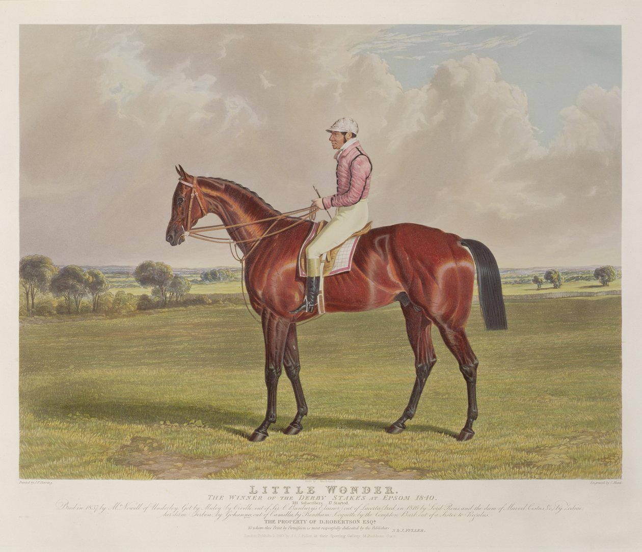 'Little Wonder', the Winner of the Derby Stakes at Epsom