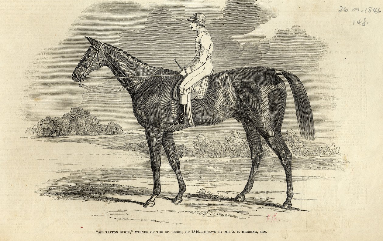 'Sir Tatton Sykes', Winner of the St. Leger