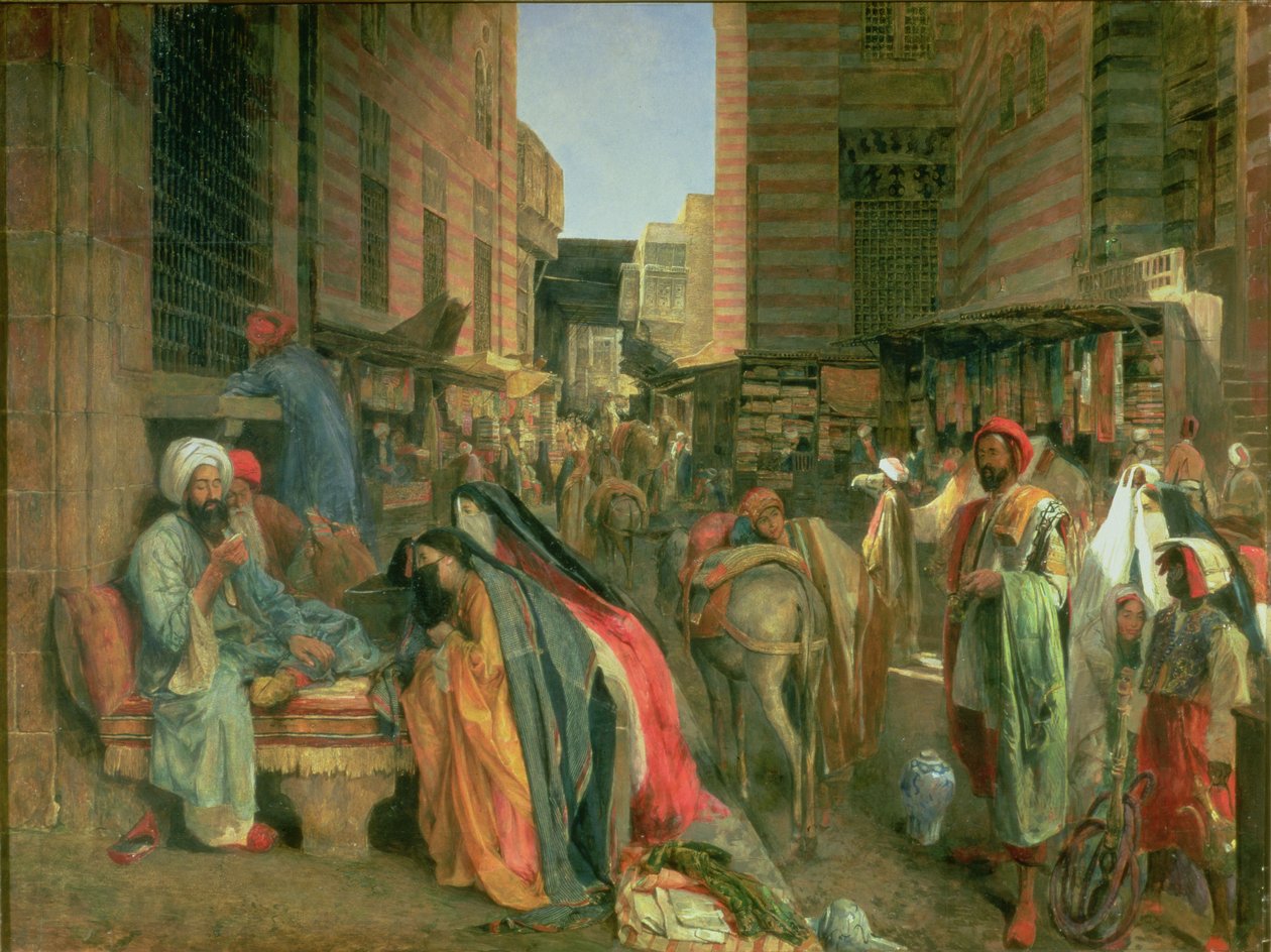 The Street and Mosque of the Ghooreyah, Cairo