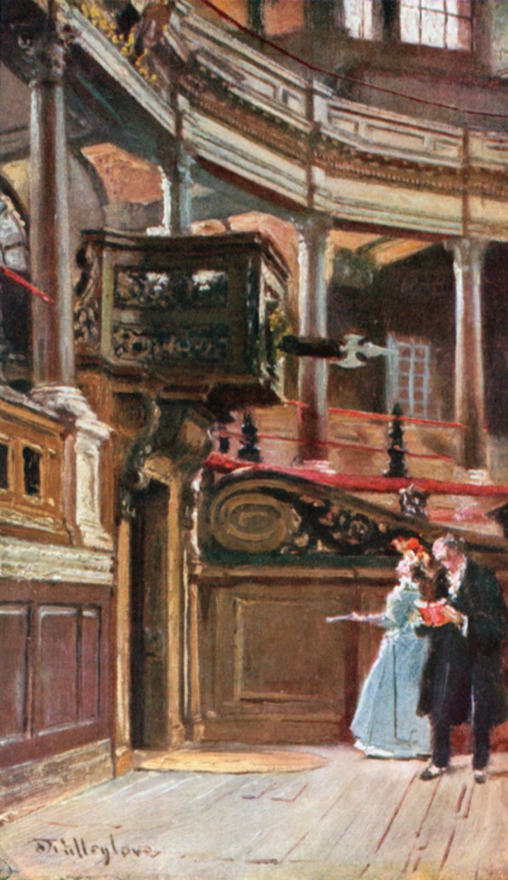 Interior of the Sheldonian Theatre by John Fulleylove