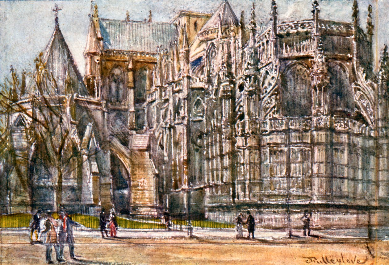 The Chapter House and East End of Henry VII's Chapel
