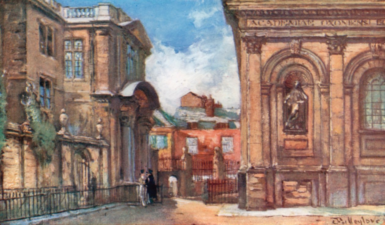 The Old Ashmolean Museum and Sheldonian Theatre