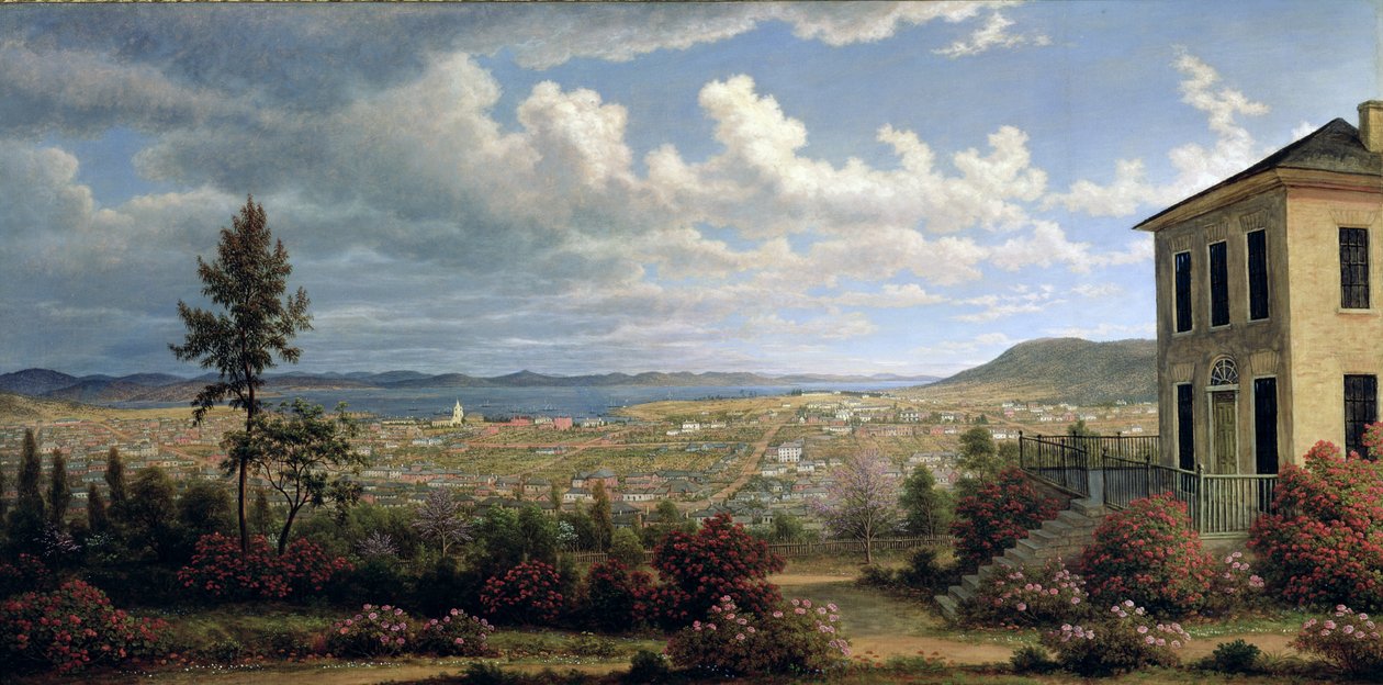Hobart Town by John Glover: Highest-quality art reproduction