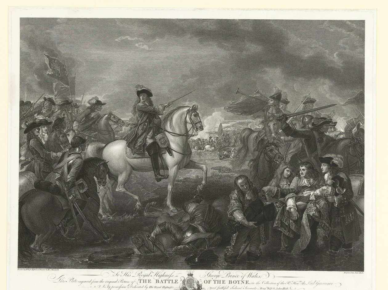 King William III During the Battle of the Boyne, 1690