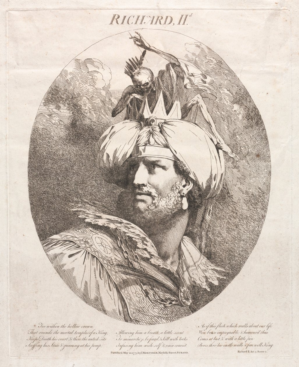 Richard II by John Hamilton Mortimer: Buy fine art print
