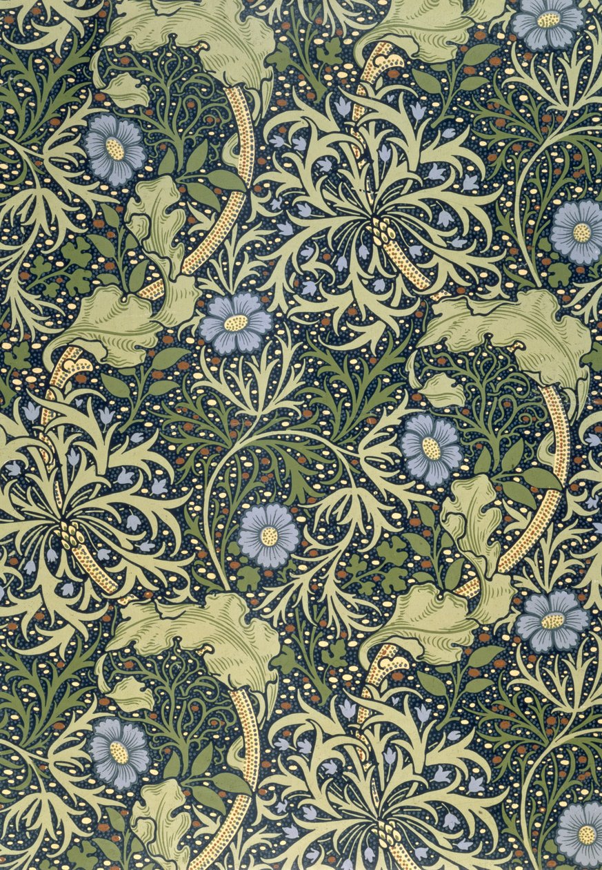 Seaweed Wallpaper, Designed by John Henry Dearle for Morris and Company ...