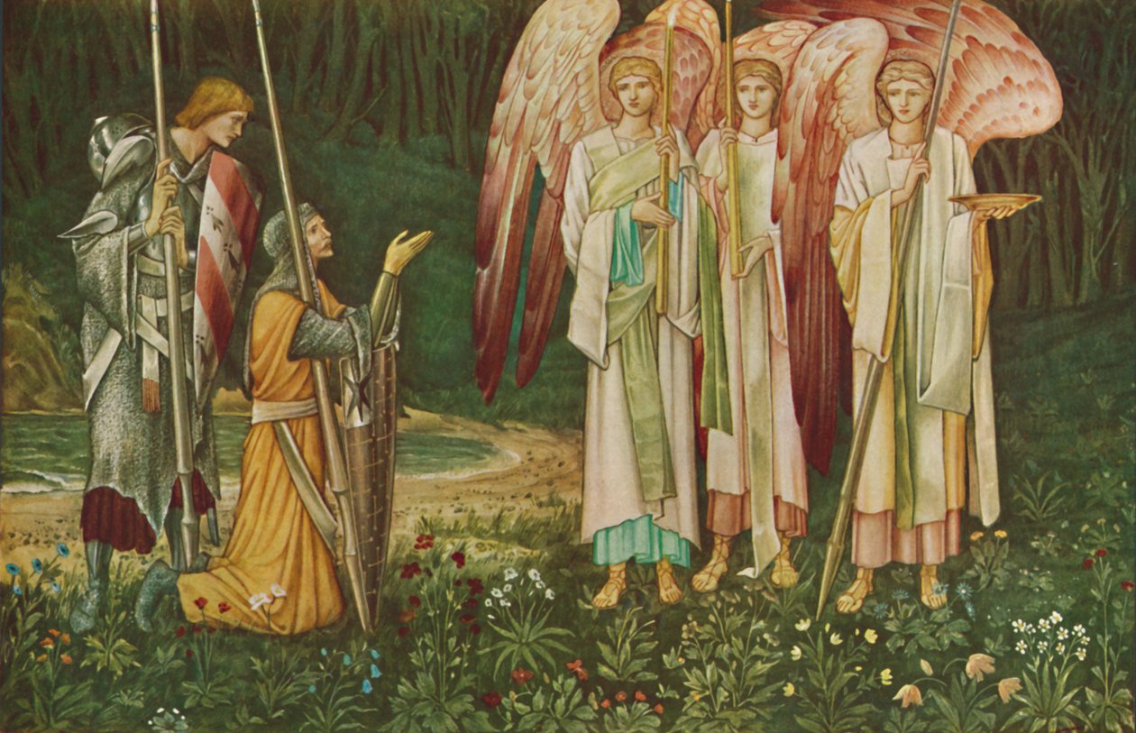 The Vision of the Holy Grail, 1891 by John Henry Dearle