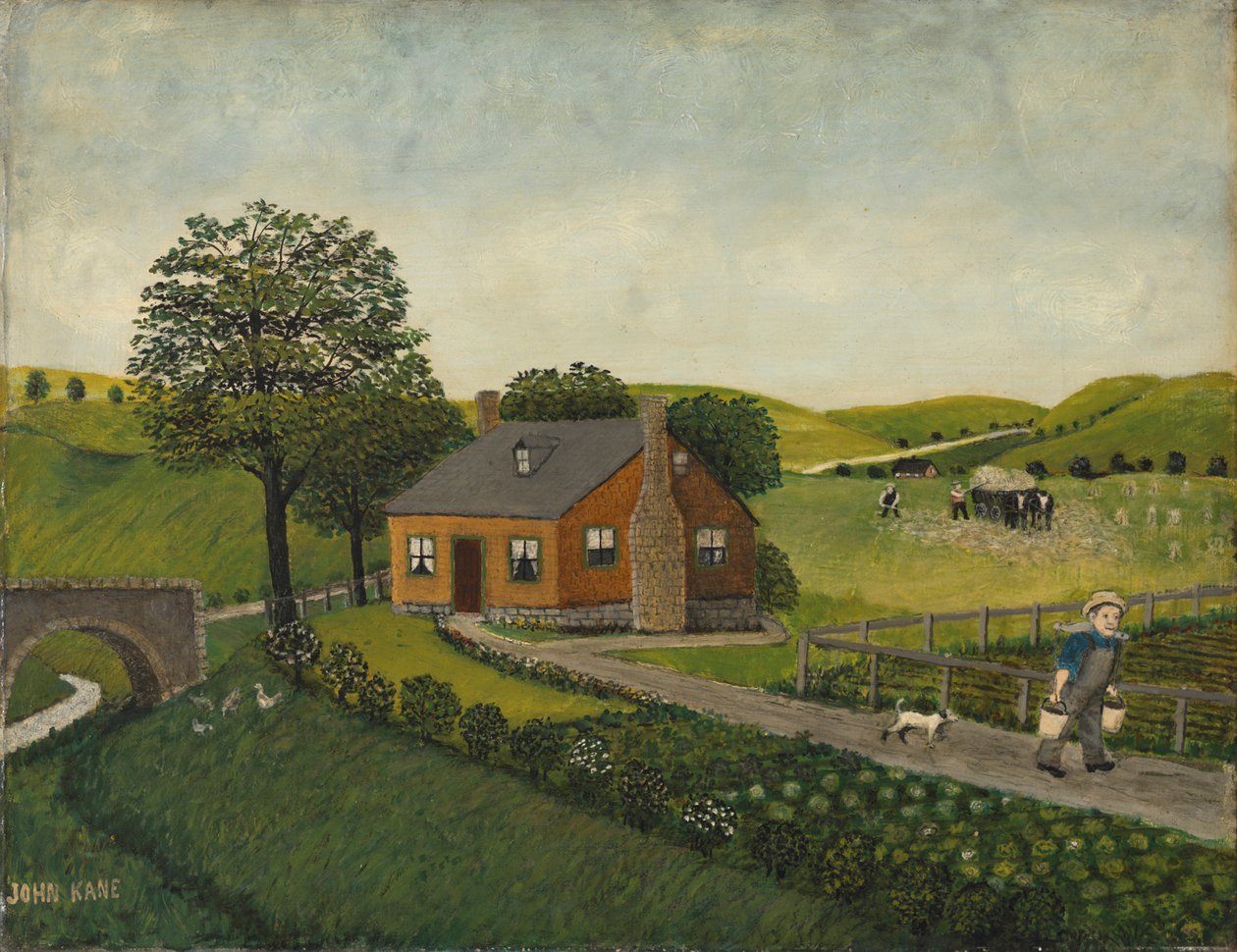 The Farm by John Kane: Highest-quality art reproduction
