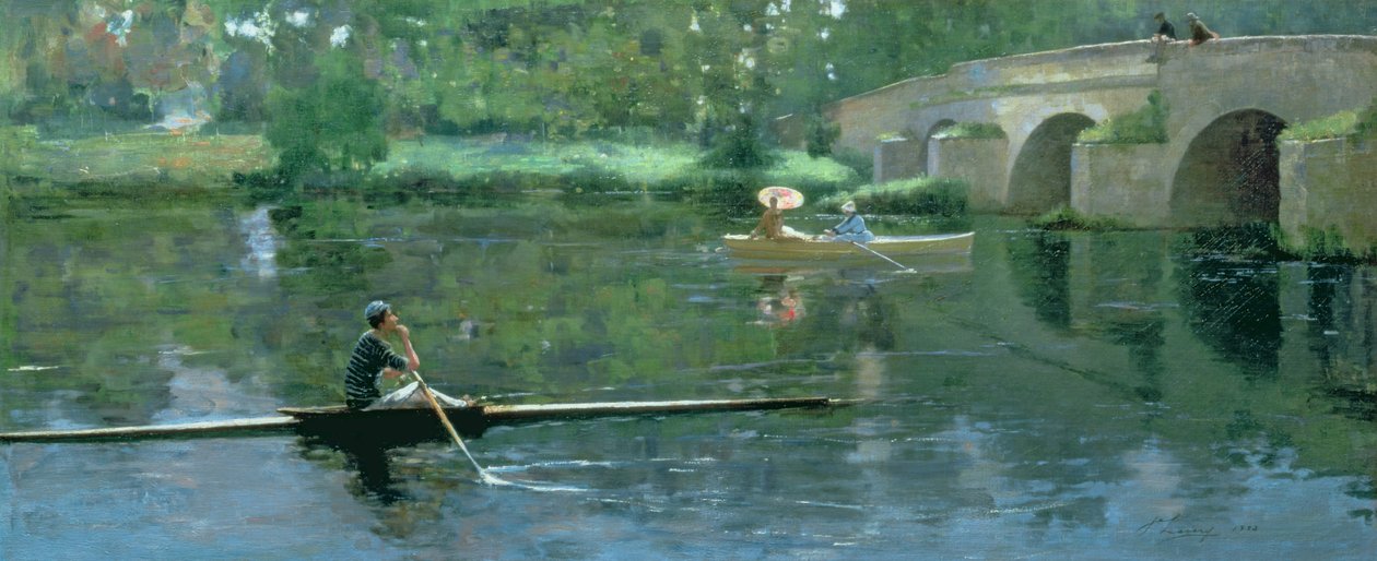 The Bridge at Grez by John Lavery: Buy fine art print