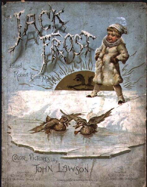 Jack Frost, Book Cover by John Lawson: Buy fine art print