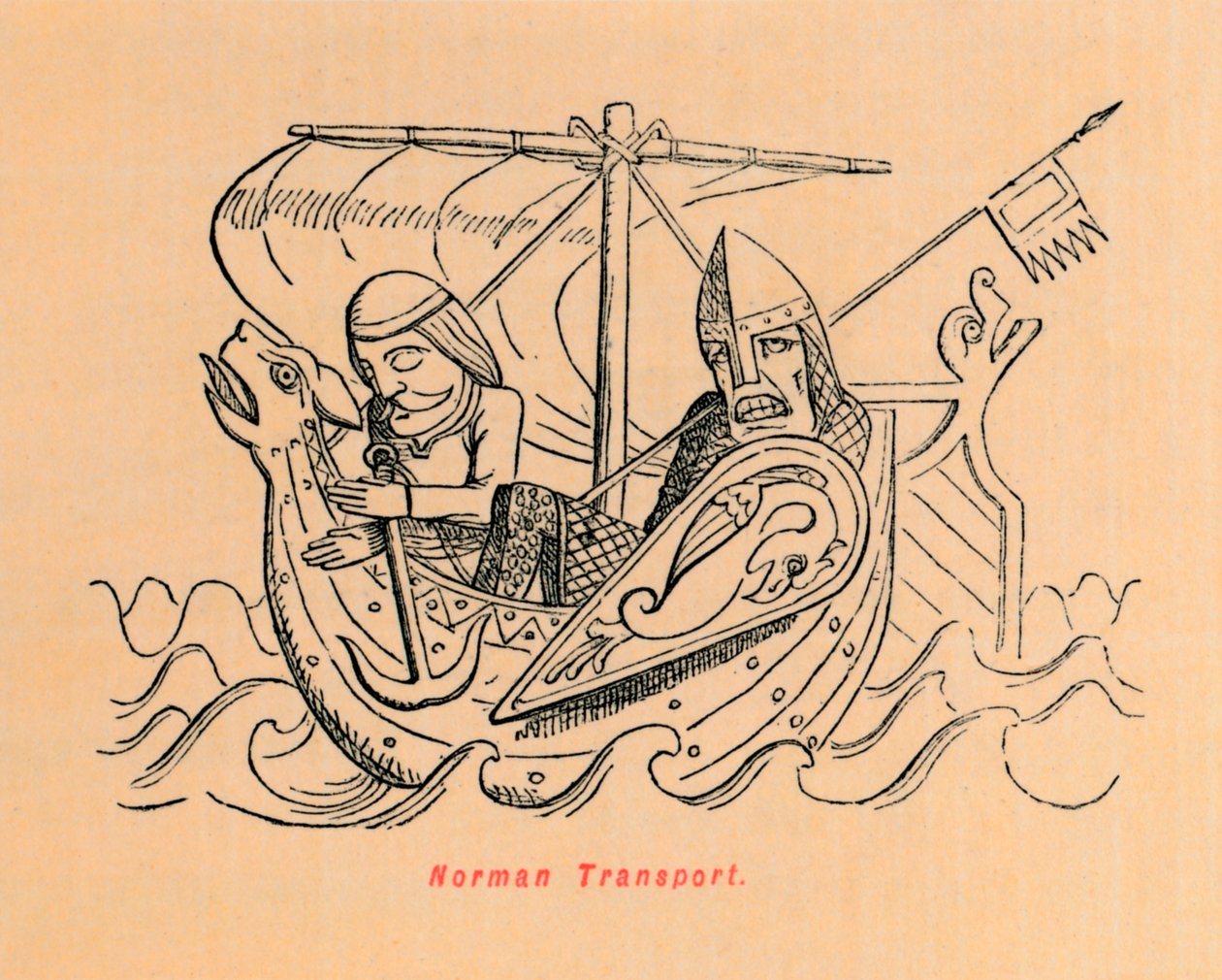 Norman Transport by John Leech: Buy fine art print