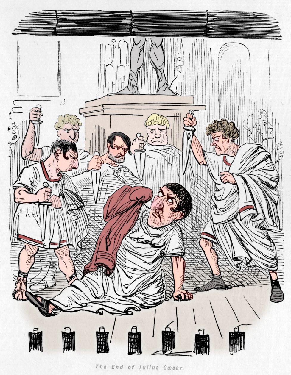 The End of Julius Caesar by John Leech: Buy fine art print