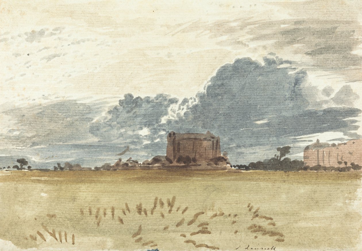 A View of the Fens by John Linnell: Buy fine art print