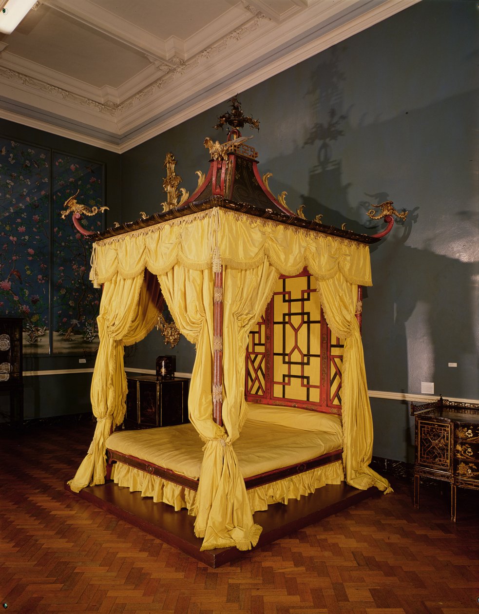 Chinese Chippendale Bed Henredon Chinese Chippendale King Canopy