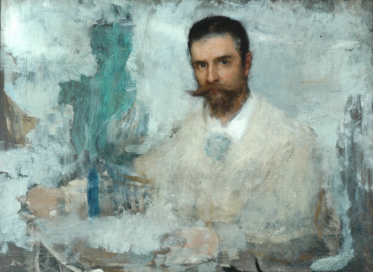 Edward Onslow Ford by John Macallan Swan: Fine art print
