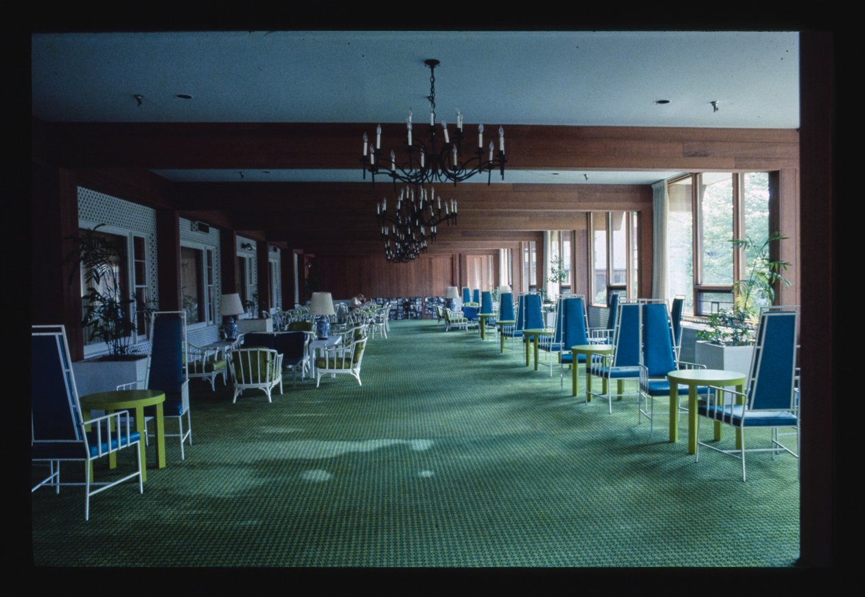 Lobby Corridor, Grossinger's Resort Hotel, Liberty, New York, USA