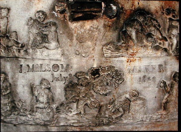 Stoneware jug, made for Hope & Bright, Bristol