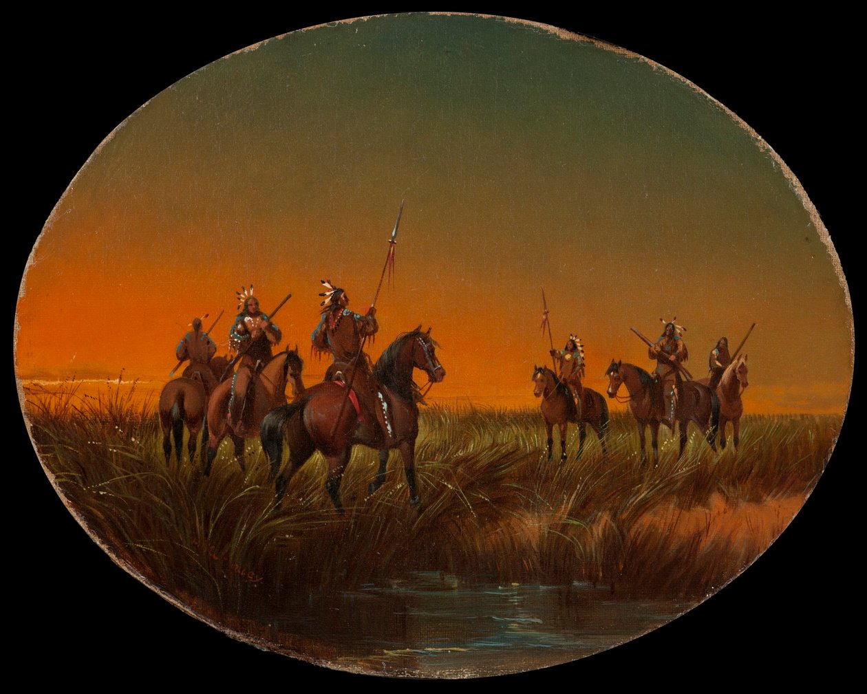 The Challenge by John Mix Stanley: Buy fine art print