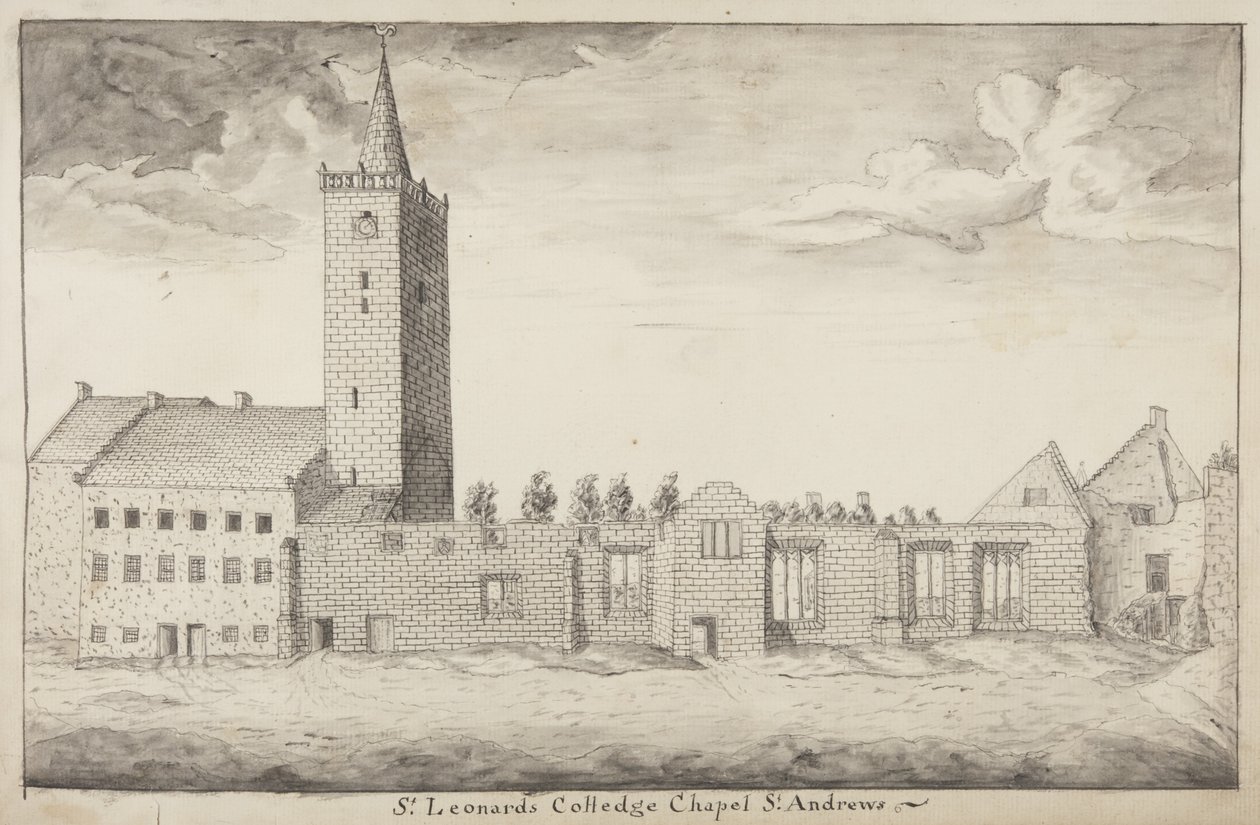 St Andrews Delineated - St Leonards College Chapel St Andrews