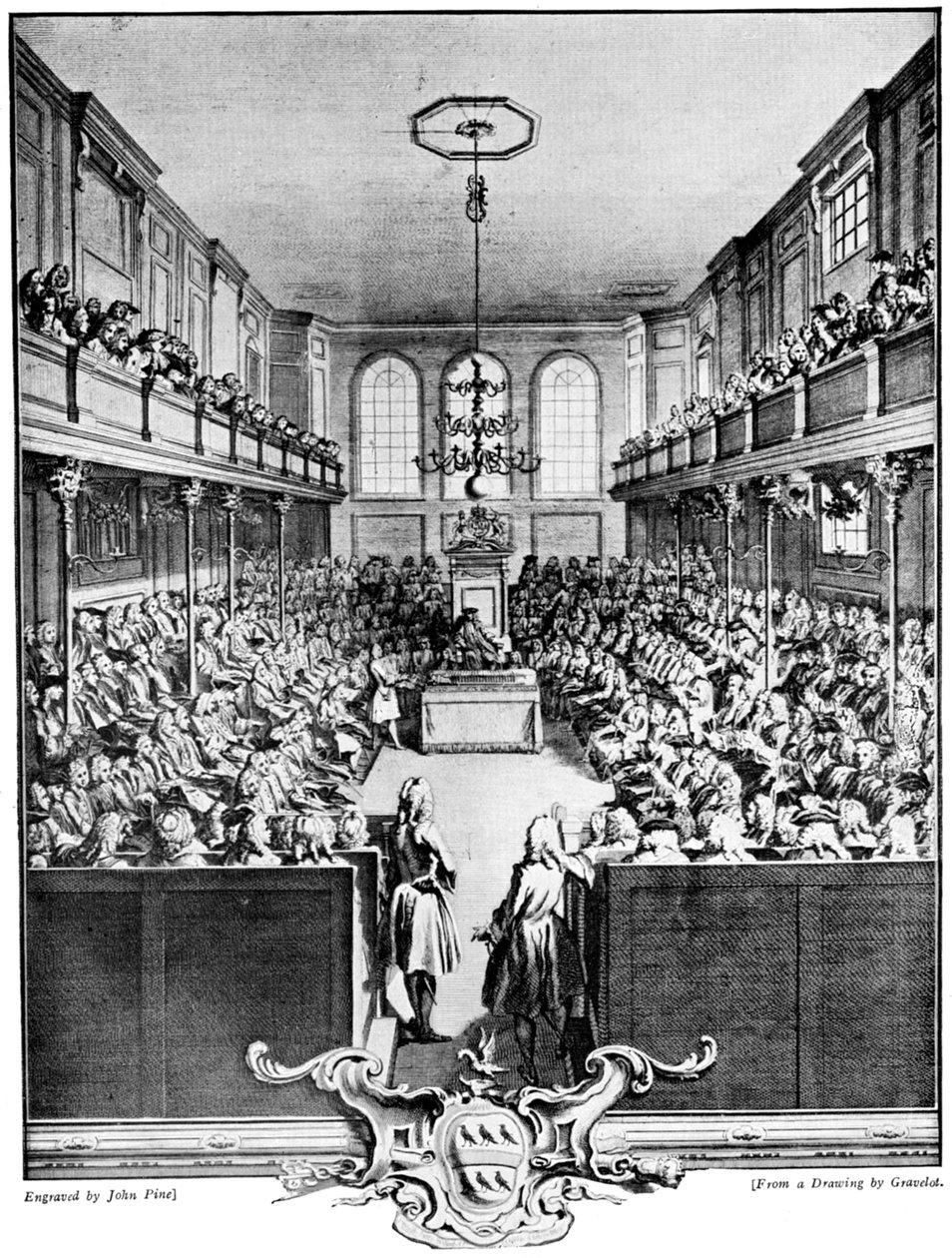 The House of Commons, 1742 by John Pine: Buy fine art prints