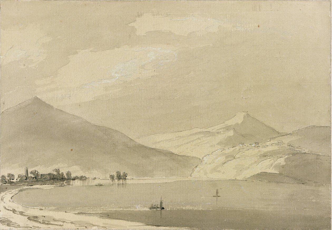 Lake Como by John Robert Cozens: Buy fine art print