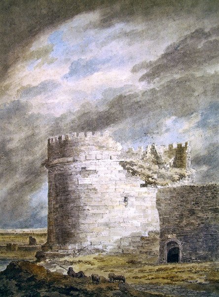 The Tomb of Cecilia Metella, Capo di Bore, near Rome