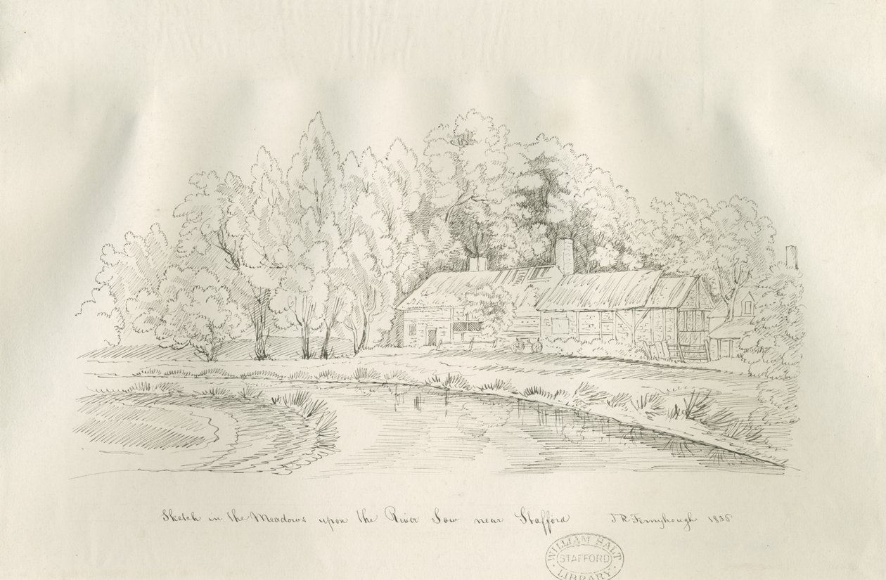 Stafford - River Sow by John Robert Fernyhough