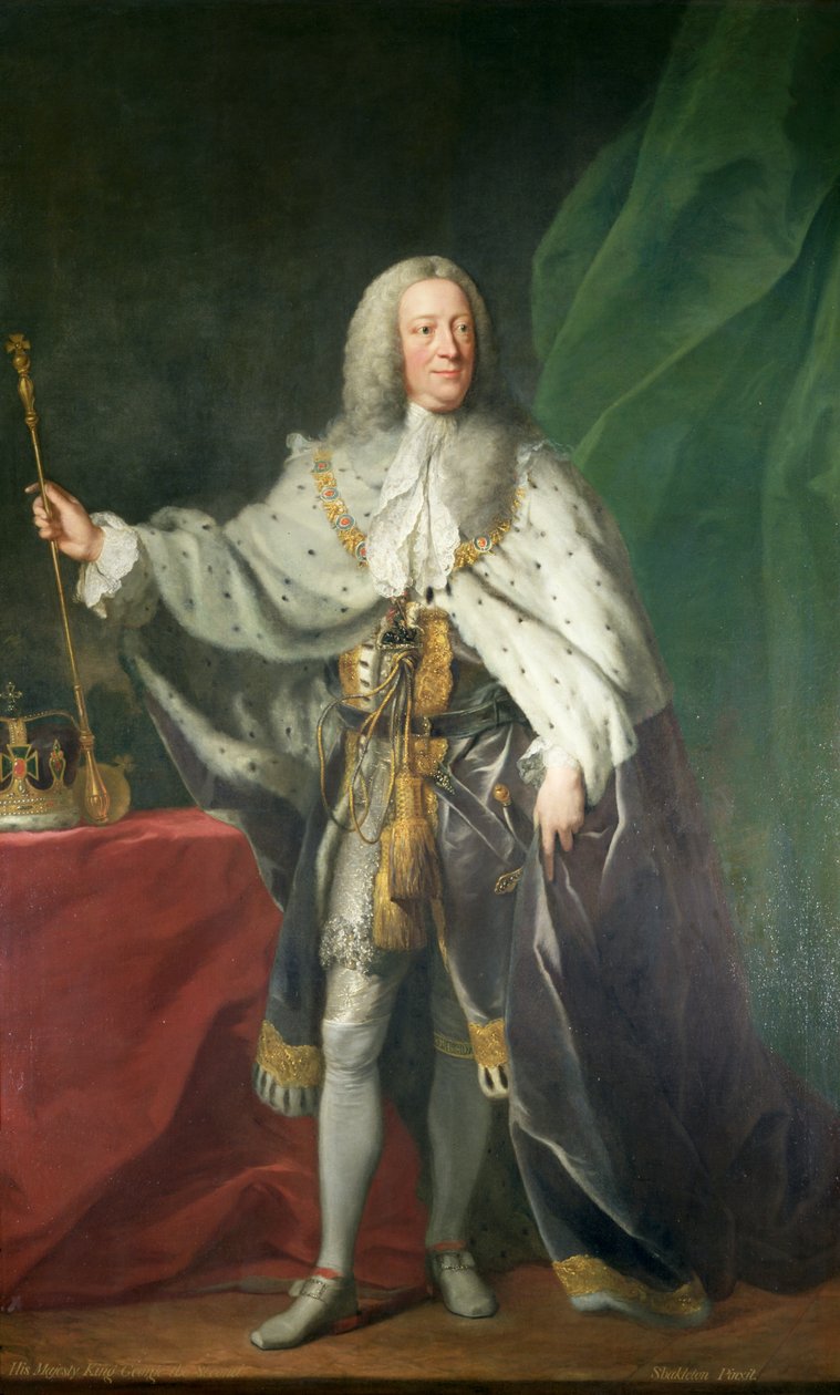 King George Ii Portrait Of King George II When Prince Of Wales By