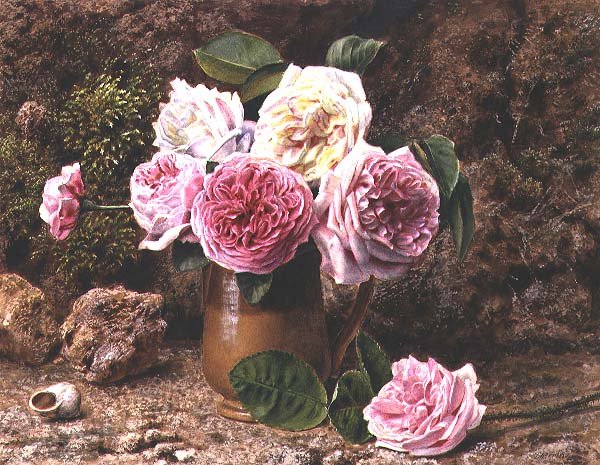 Roses by John Sherrin: Highest-quality art reproduction