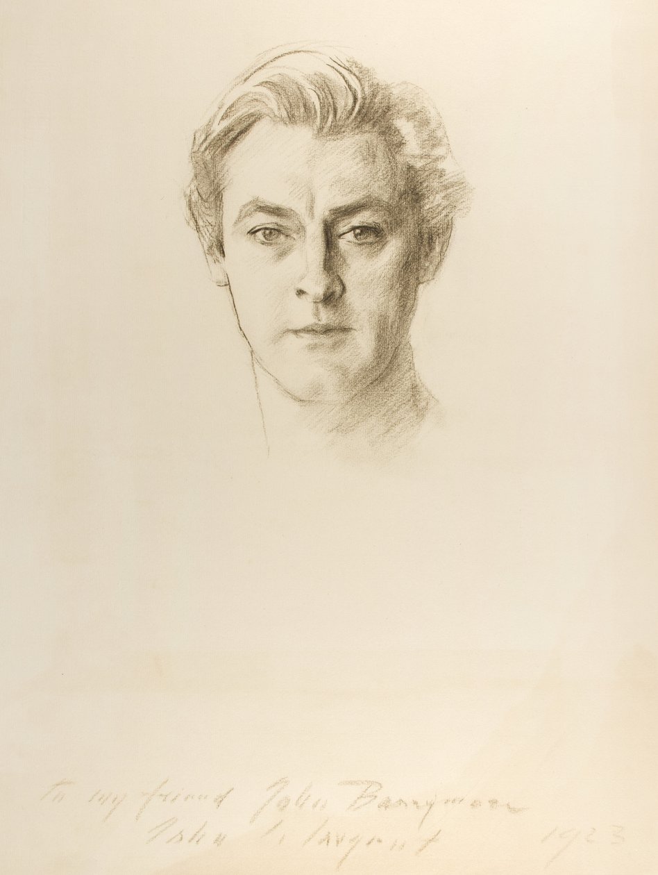John Barrymore by John Singer Sargent: Buy fine art print