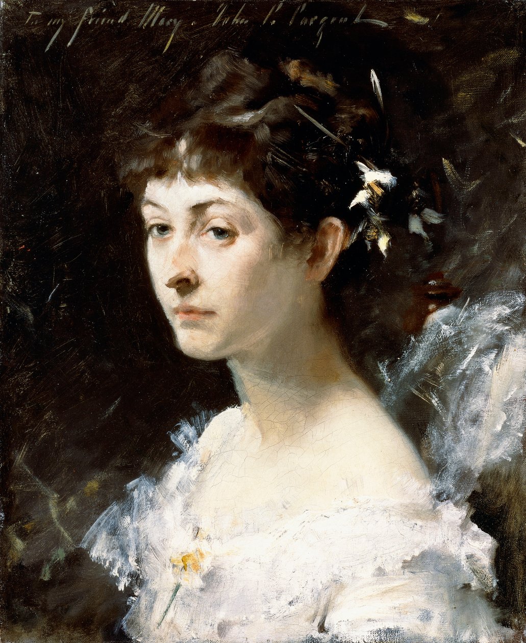 Portrait of Mary Turner Austin by John Singer Sargent