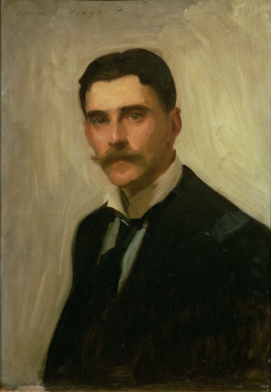 Portrait of Robert Brough by John Singer Sargent
