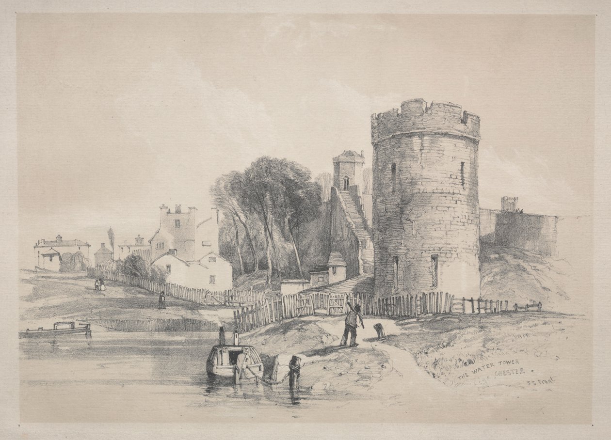The Water Tower, Chester by John Skinner Prout