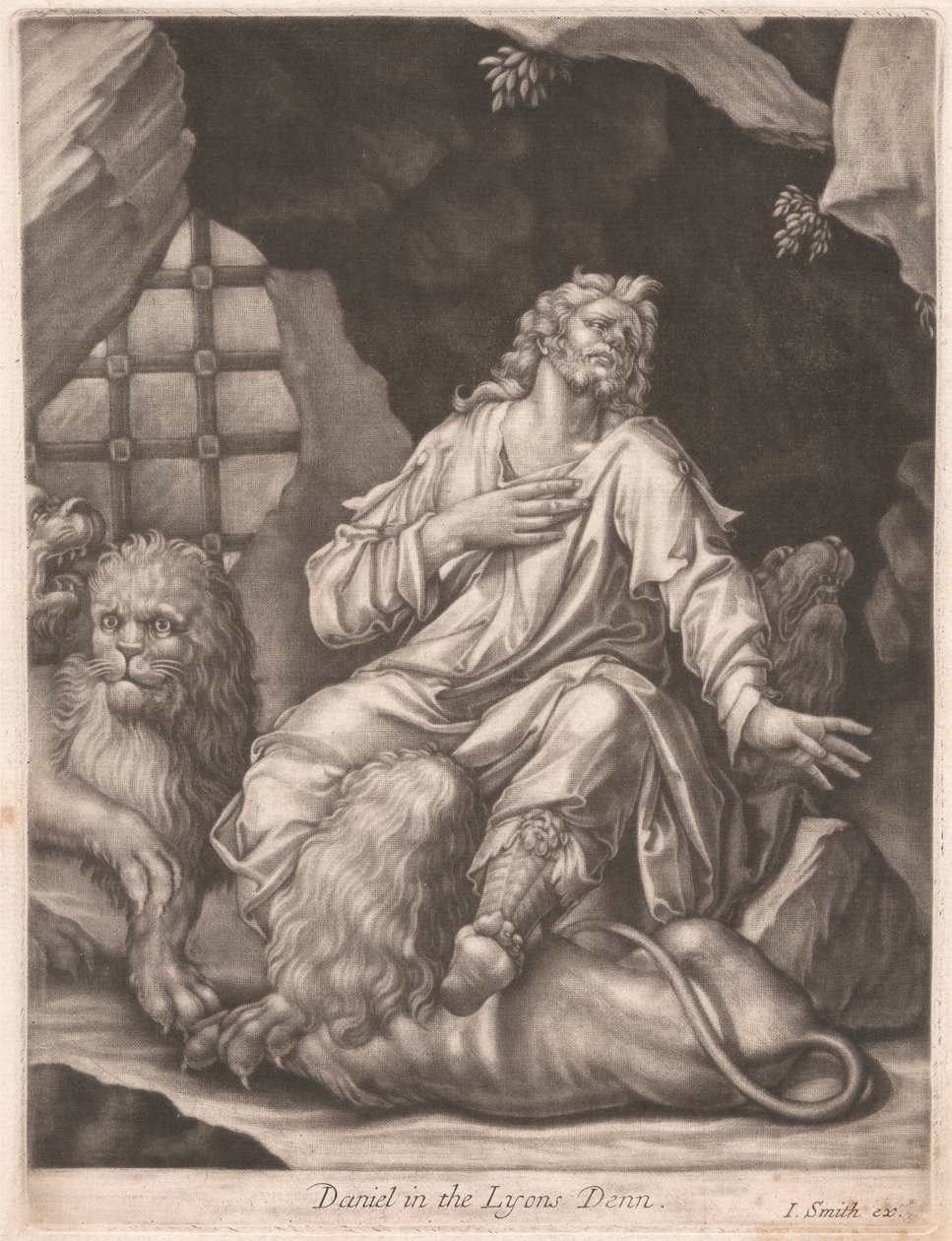 Daniel in the Lions' Den by John Smith: Buy fine art print